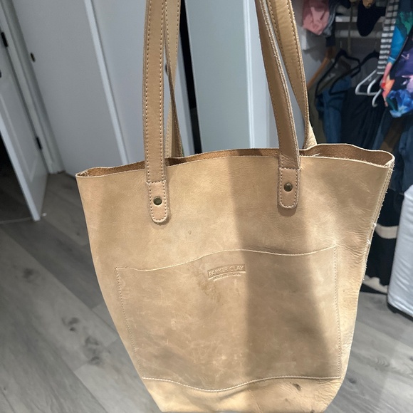 Parker Clay | Bags | Parker Clay Large Caroline Tote Bag | Poshmark